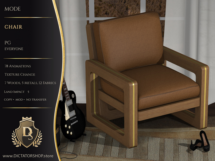 Second Life Marketplace - [Ds] Mode - Chair PG